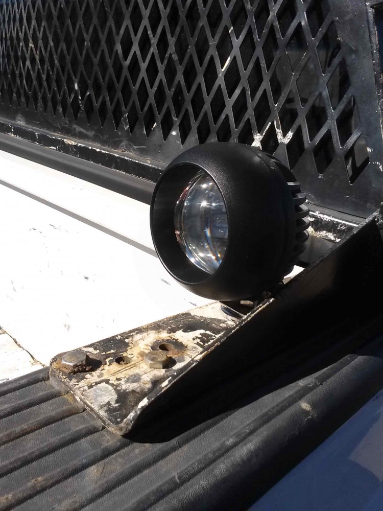 Round LED Work Light – 4 Inch 25 Watt – Flood – Tuff LED Lights